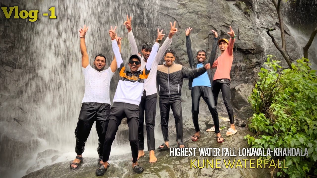 KUNE FALLS 🌧️ | Lonavala -Khandala | Vlog-1 | 2023 - YouTube