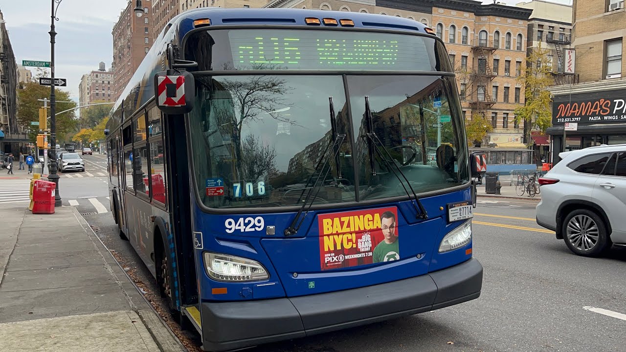 2022 XDE40 #9429 on M116 Free Fare departing at West 106 Street ...