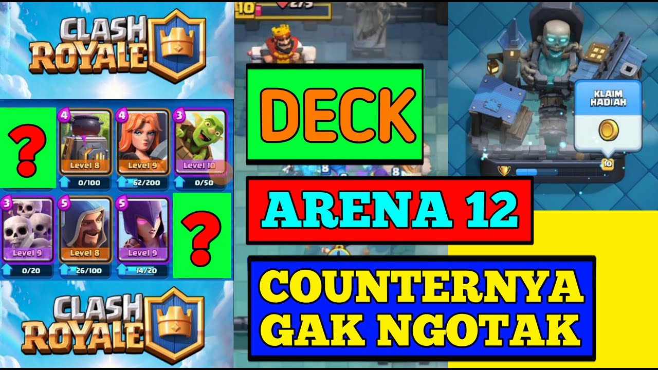 Deck arena 12 clash royale terkuat - deck arena 12 terkuat bikin lawan ...