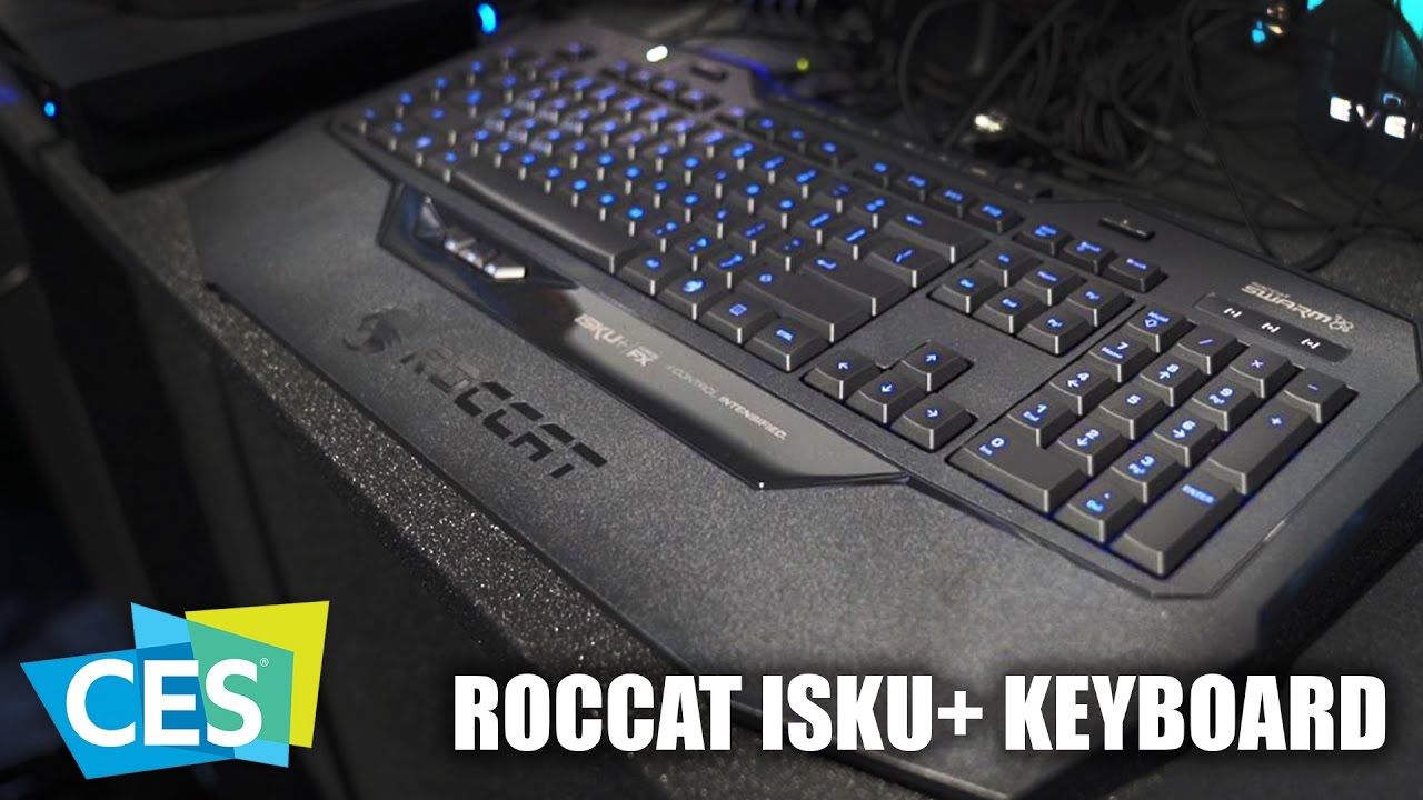 CES 2017: Roccat Isku Force FX Keyboard - YouTube