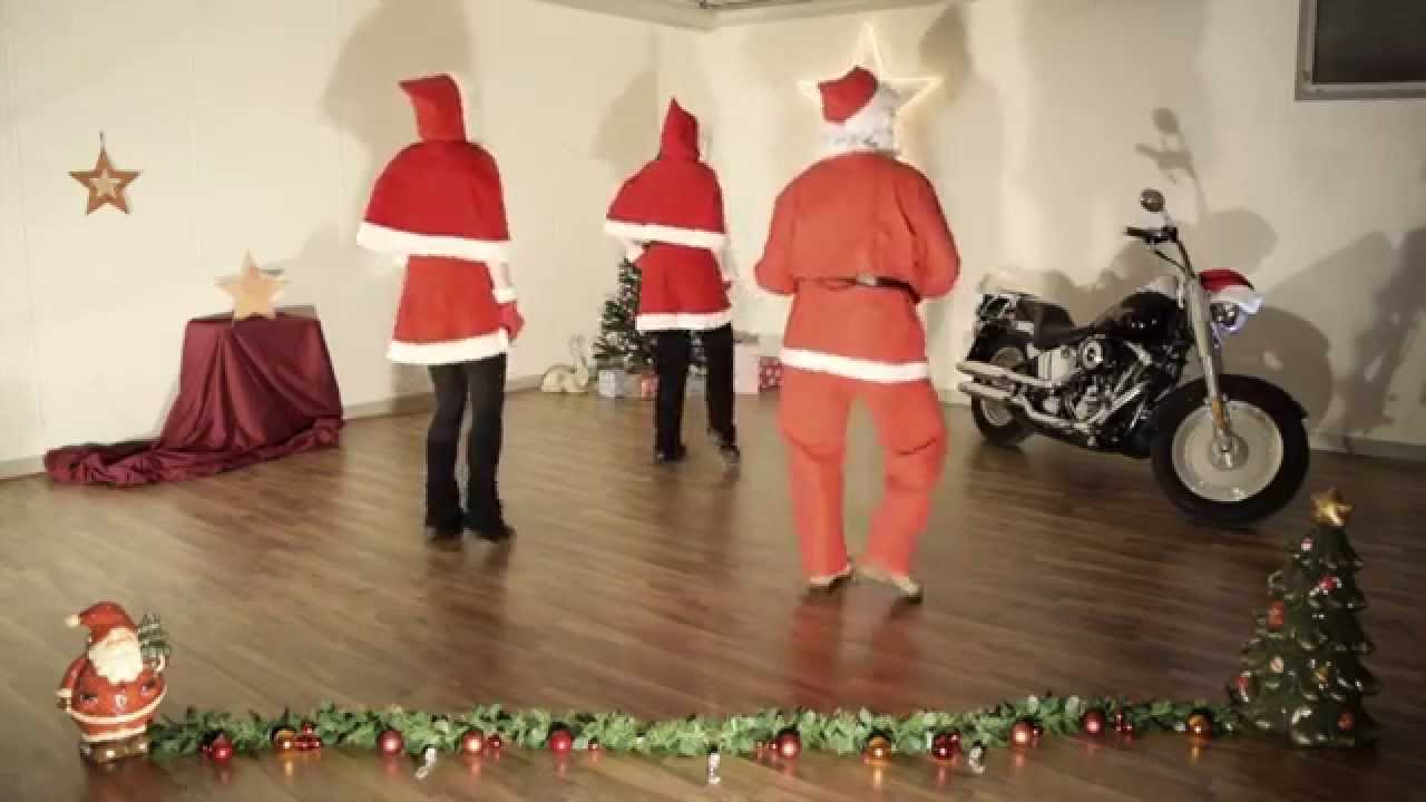 Truckin' Santa Line Dance - YouTube