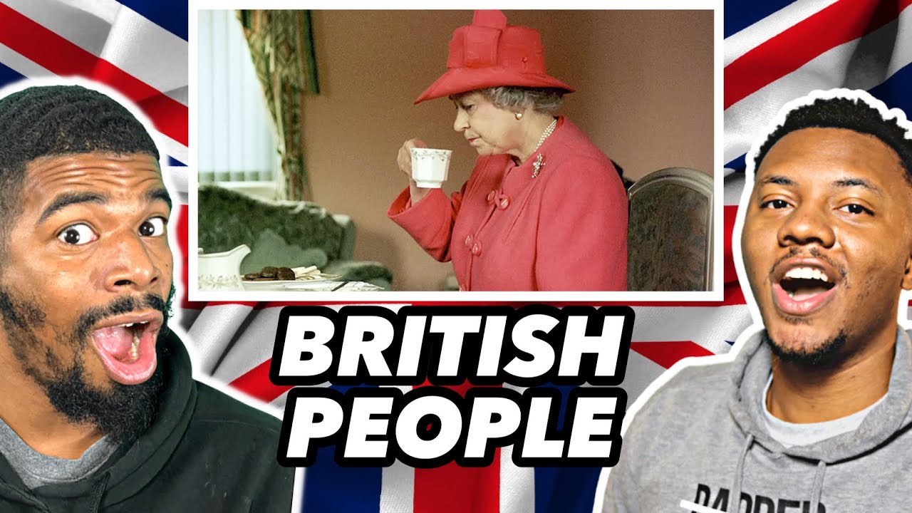 AMERICANS REACT To BRITISH PEOPLE - YouTube