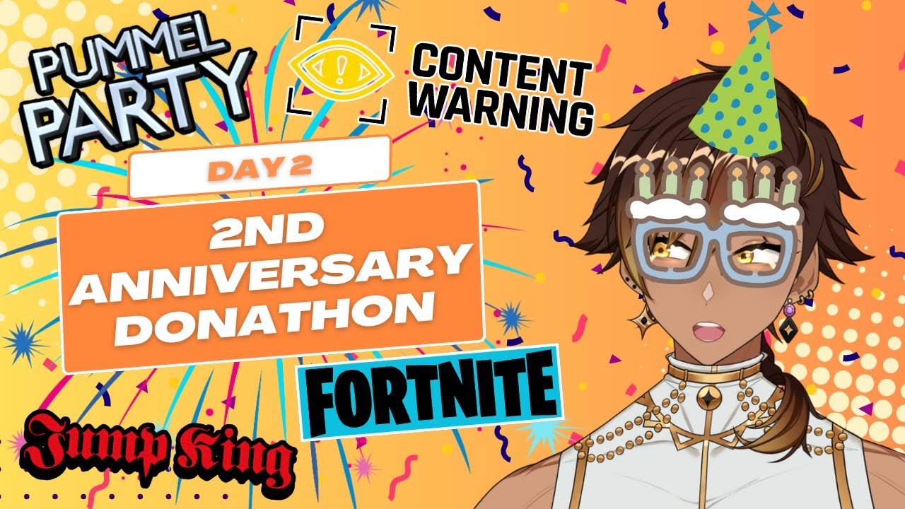 🎉 ANNIVERSARY DONATHON 🎉 | EN VTuber - YouTube