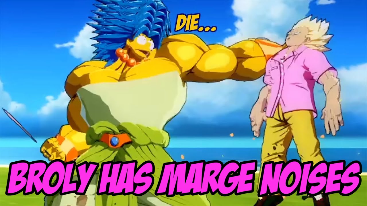 Broly Has Marge Noises - YouTube