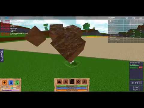 Roblox elemental battlegrounds earth element uses - YouTube