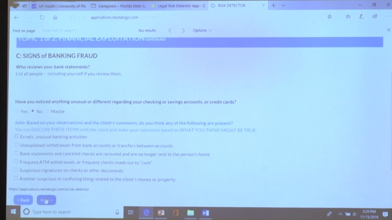 How To Use The New Exploitation Assessment Tool Website - YouTube