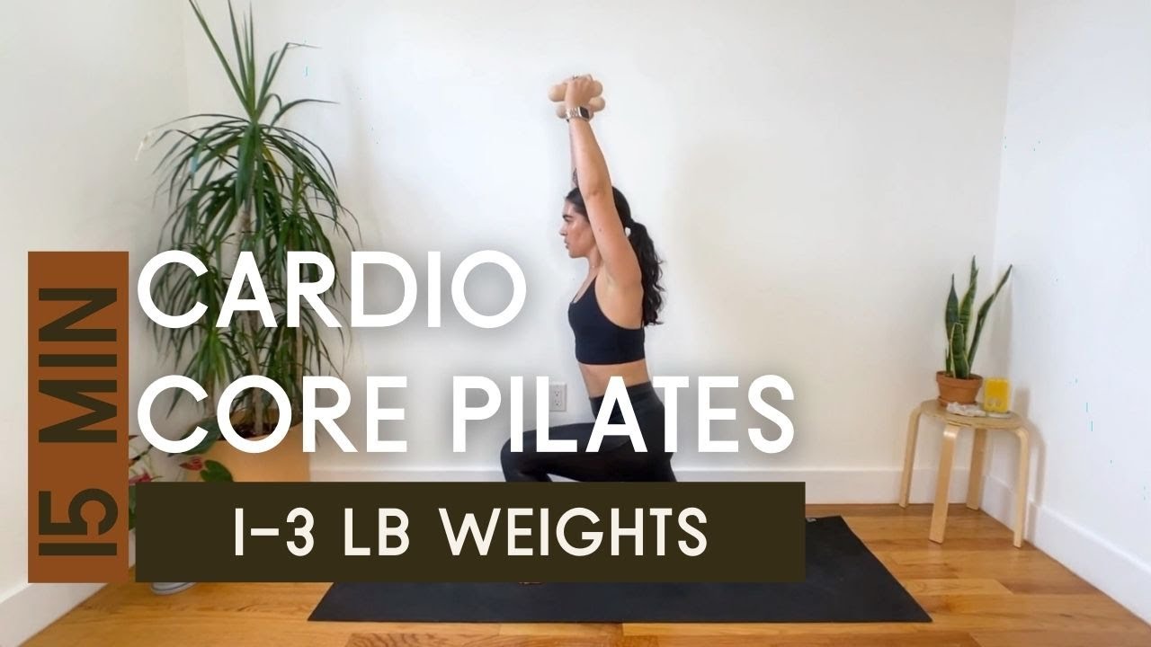 Coordination and Core Strength Cardio Pilates | 15 minute Cardio Abs ...