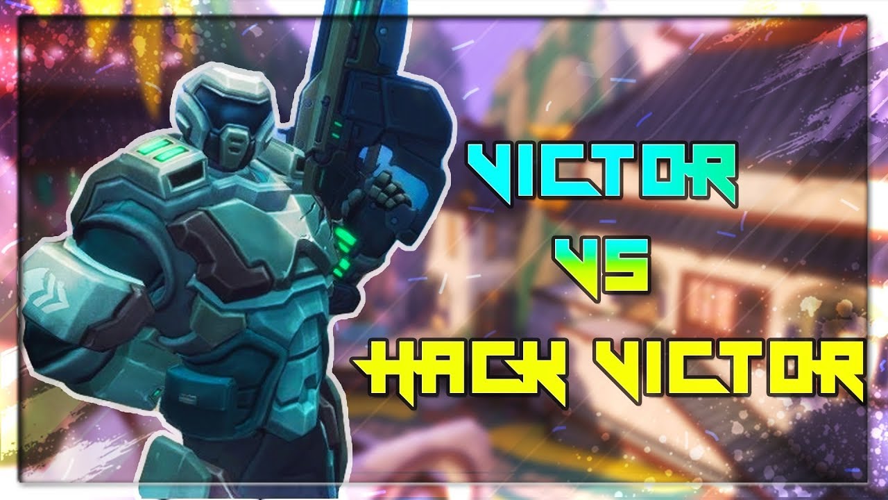 VICTOR AGAINST AN HACKER VICTOR!!ASCENSION PEAK!!Paladins Victor ...