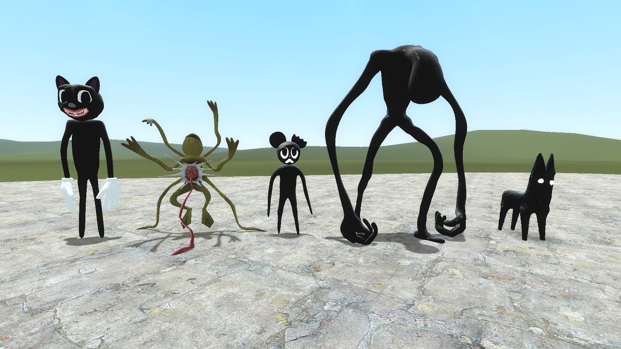 ALL TREVOR HENDERSON CREATURES: Cartoon Cat Old, Ribbit, Cartoon Mouse ...