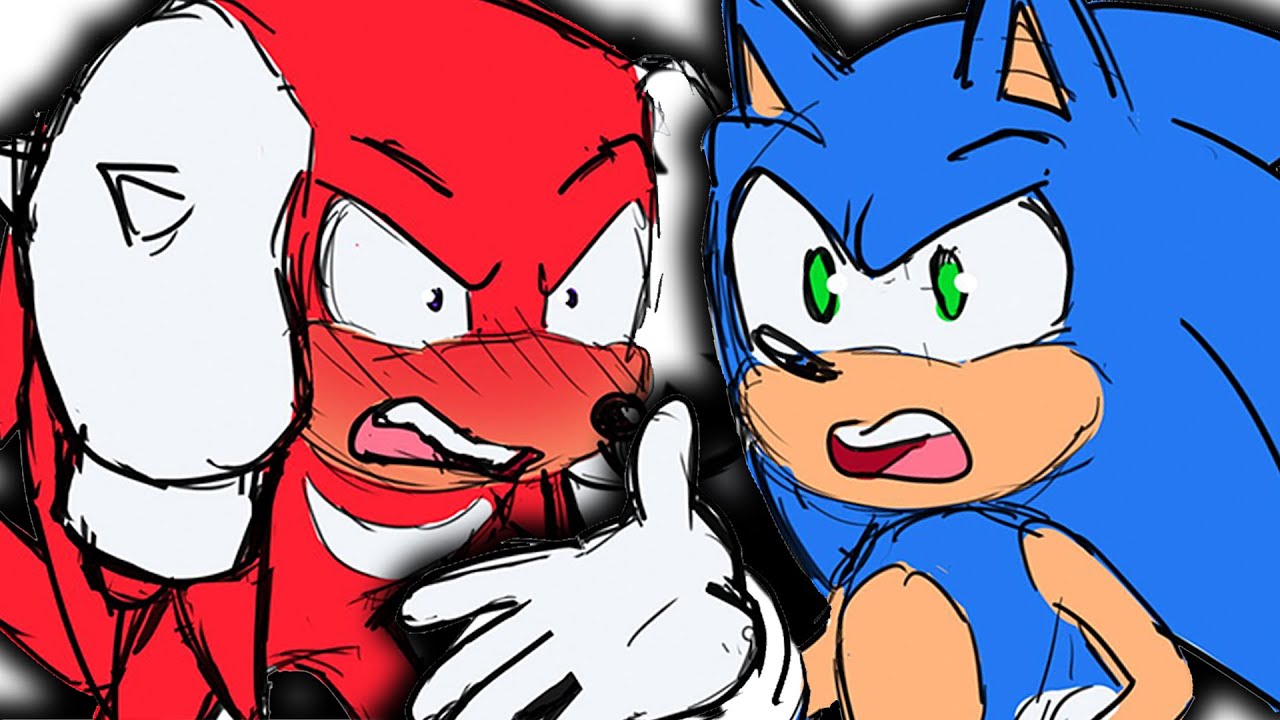 KNUCKLES KISSED ROUGE | Sonic Comic Dub - YouTube