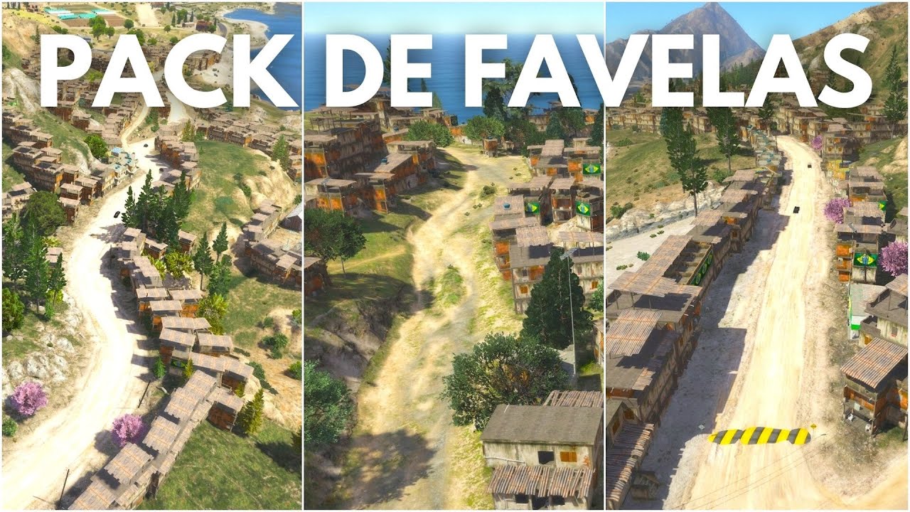 GTA V Brasil: COMO INSTALAR PACK COM MAPAS DE FAVELAS BRASILEIRAS ...