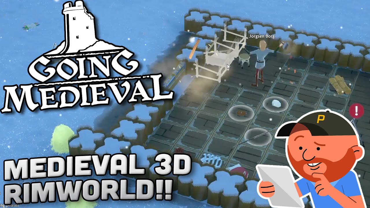 Going Medieval Ep 01 | "Jorgsen's Legacy Begins" | Medieval Colony Sim ...