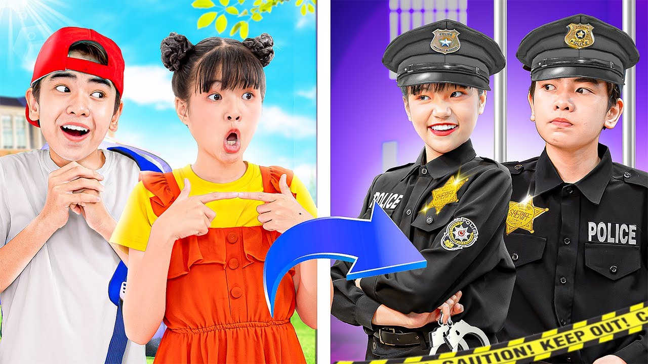 Baby Doll и Mike Стали полицейскими - YouTube