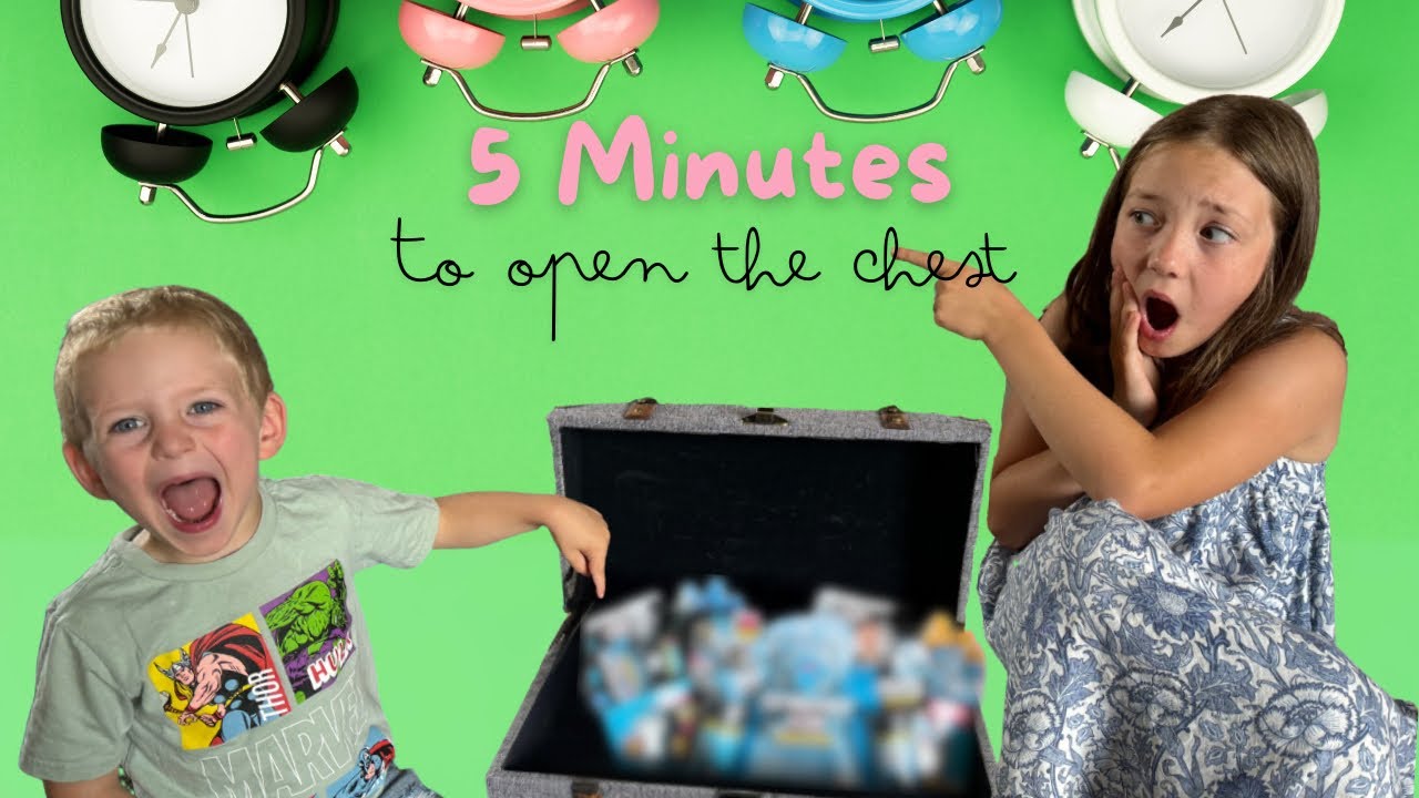 ⏱️5 Minutes to pop balloons 🎈🎈& open the treasure chest‼️😰😱 - YouTube