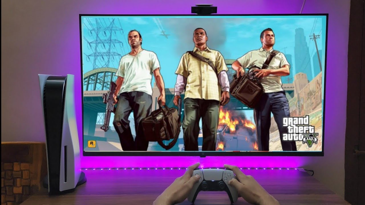 GTA V Gameplay PS5 (4K HDR 60FPS) - YouTube