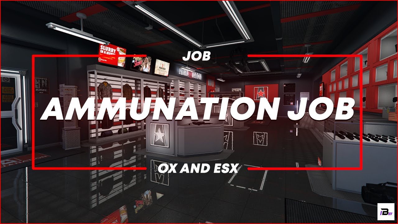 Ammunation Job | FiveM Job [OX/ESX] [PAID] - YouTube
