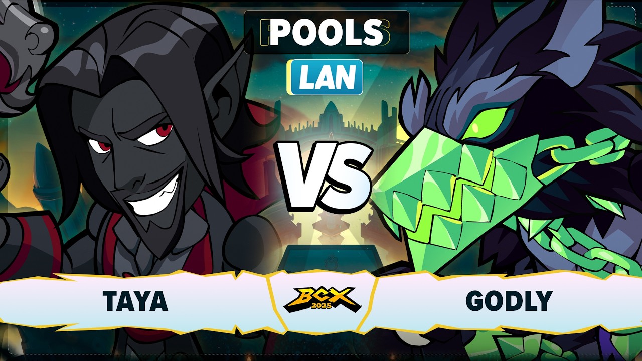 Godly vs TAYA - Pools - Brawlhalla World Championship 2025 - LAN 1v1 ...