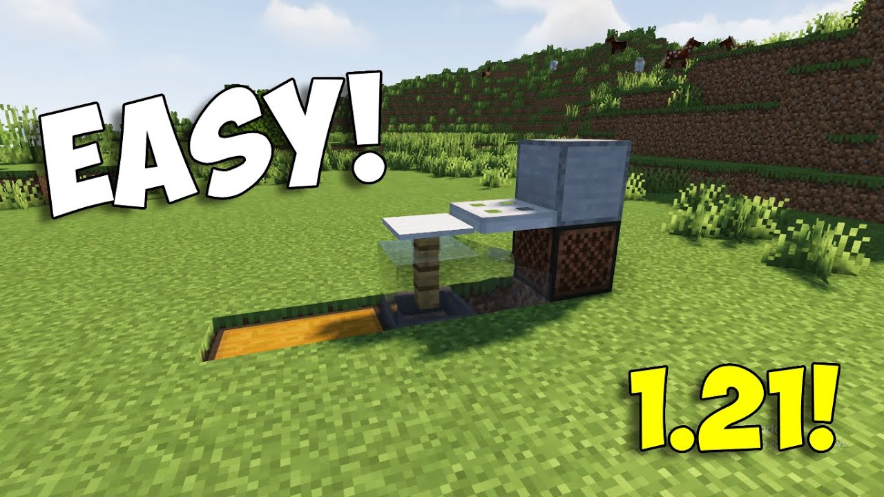 Easy Minecraft Fishing Farm For Beginners! (1.21 Tutorial) - YouTube