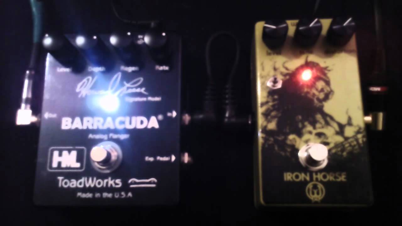Walrus Audio Iron Horse Distortion - Toadworks Barracuda Flanger ...