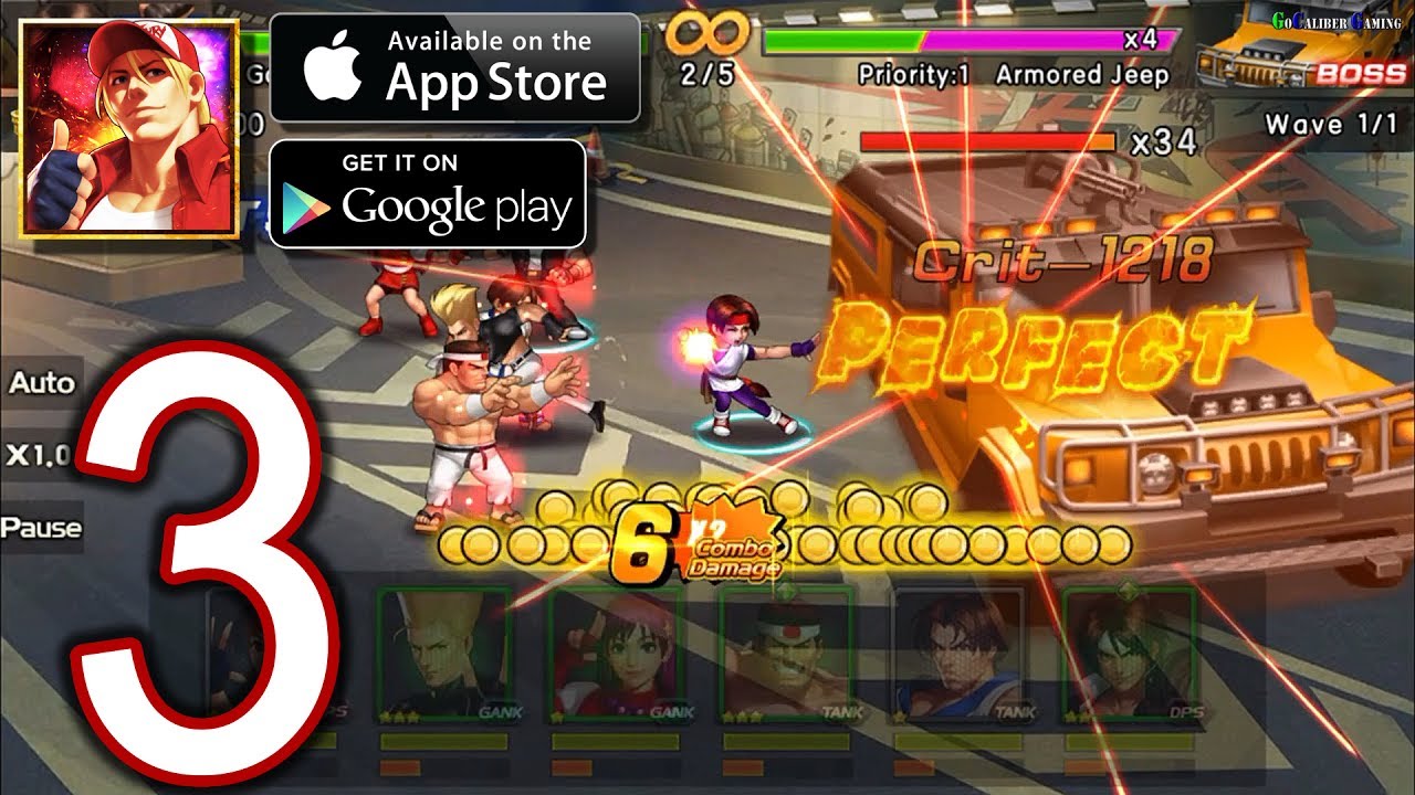 KOF '98 Ultimate Match Online Android iOS Walkthrough - Part 3 - Ch3 ...