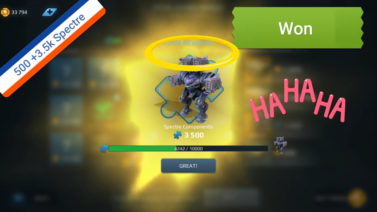 Spectre token open 5 different accounts war robots 2018 - YouTube