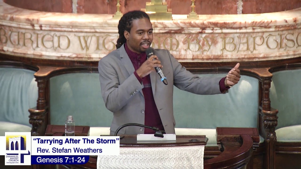 "Tarrying After the Storm" Sermon - Genesis 7:1-24 - YouTube