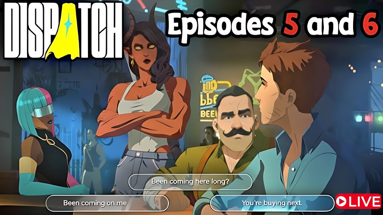 DISPATCH: The Complete Story Movie (Episodes 5-6 Cutscenes & Ending ...