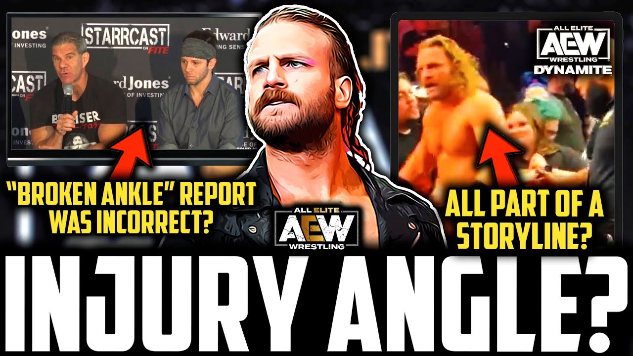 AEW Hangman Page ANKLE INJURY ANGLE? | Meltzer & Alvarez WERE WRONG ...