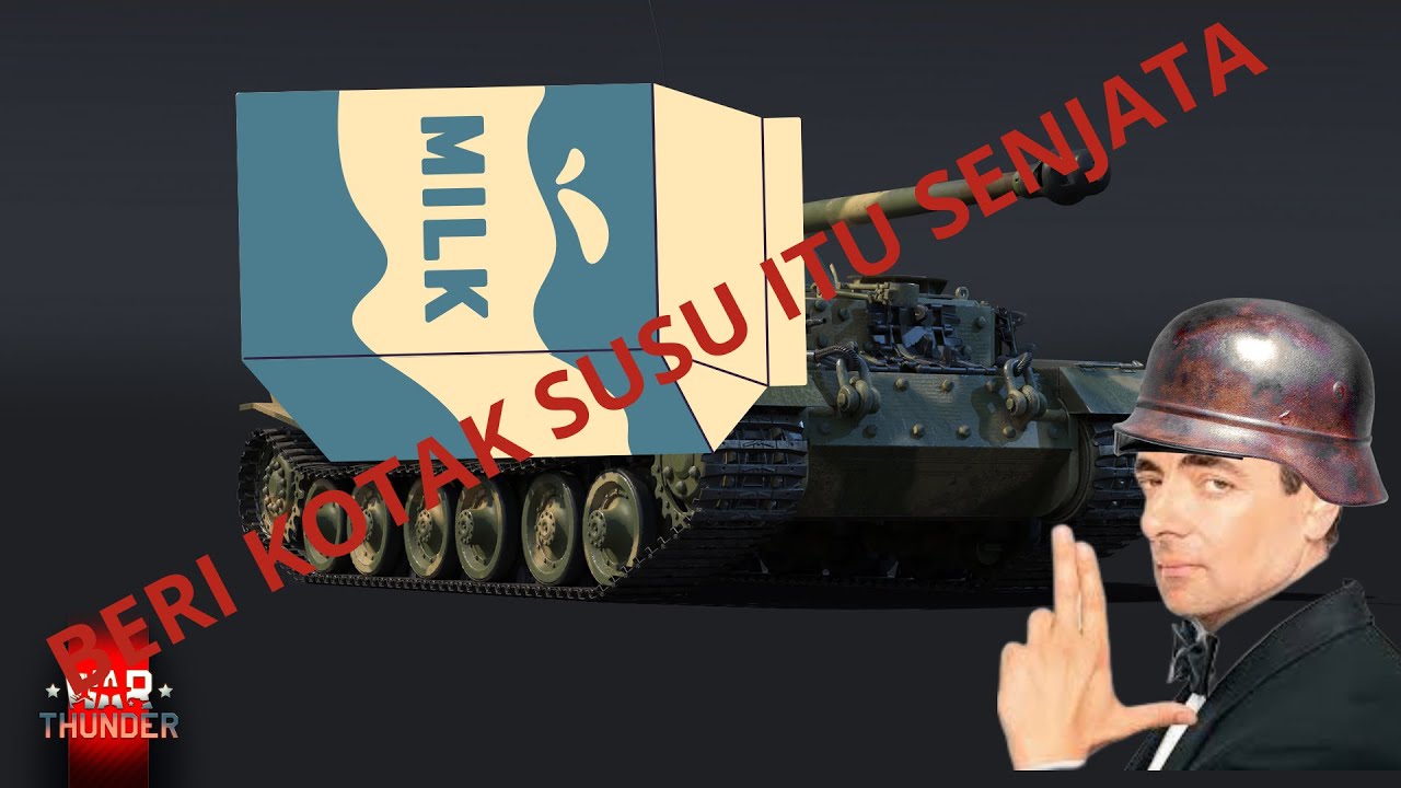 TANK KOTAK SUSU FERDINAND || WAR THUNDER - YouTube