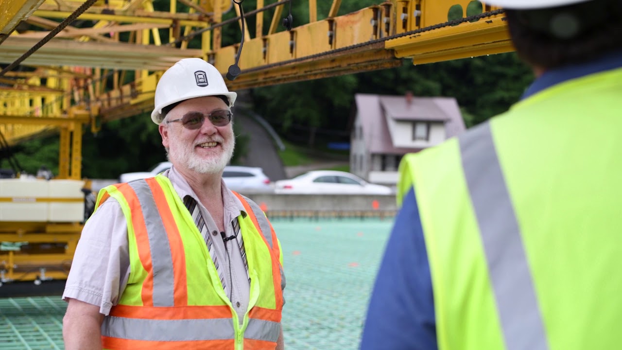 WVDOT Deputy Secretary Wriston tours Westmoreland Bridge Deck Project ...
