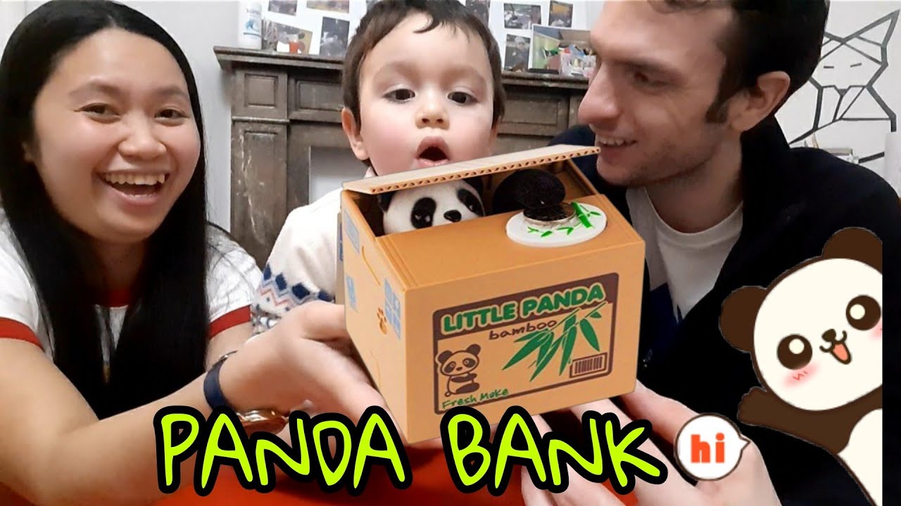 SUPER CUTE PANDA BANK FOR KIDS | GALIT NA GALIT GUSTONG MANAKIT 🤣 - YouTube