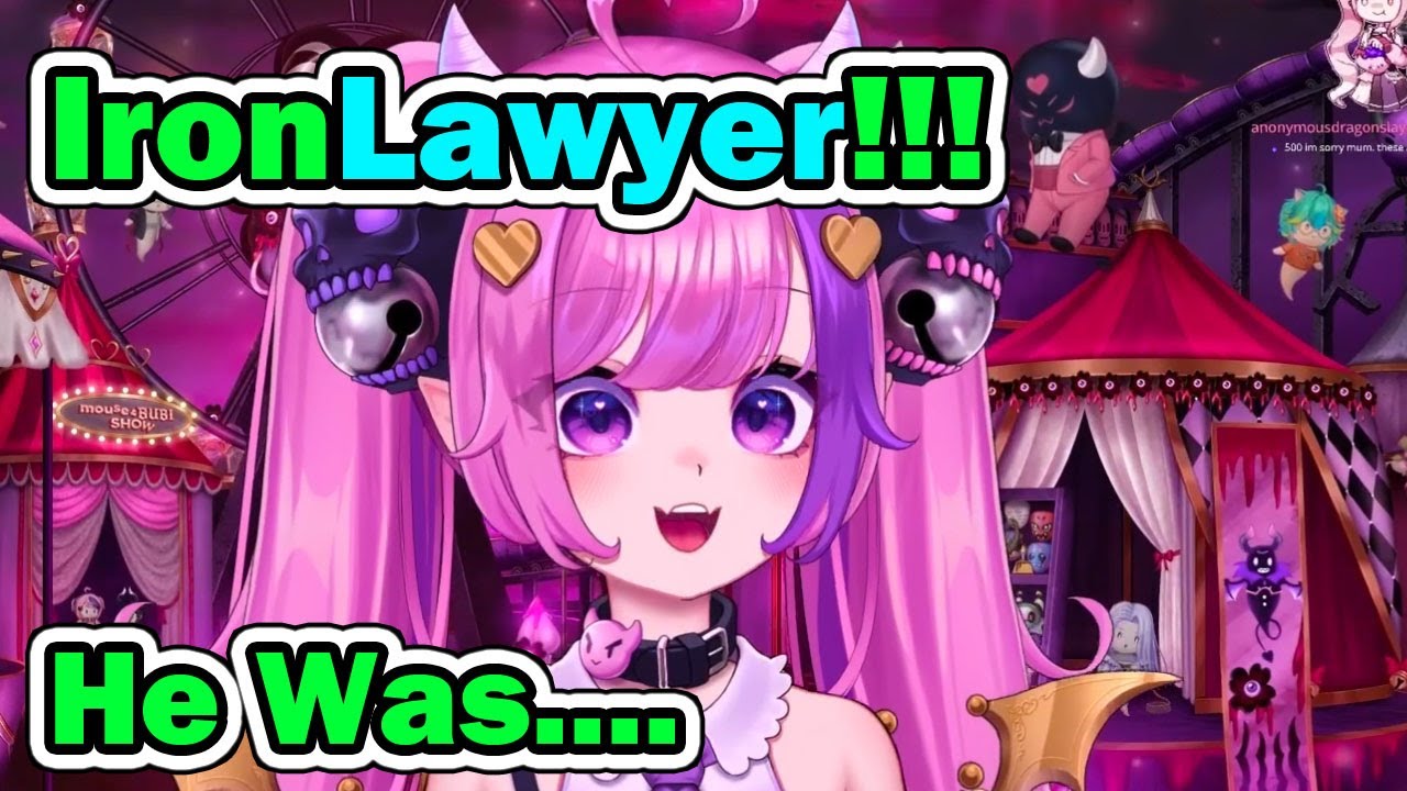 Ironmouse Lawyer Watched vTuber Concert for the First Time - YouTube