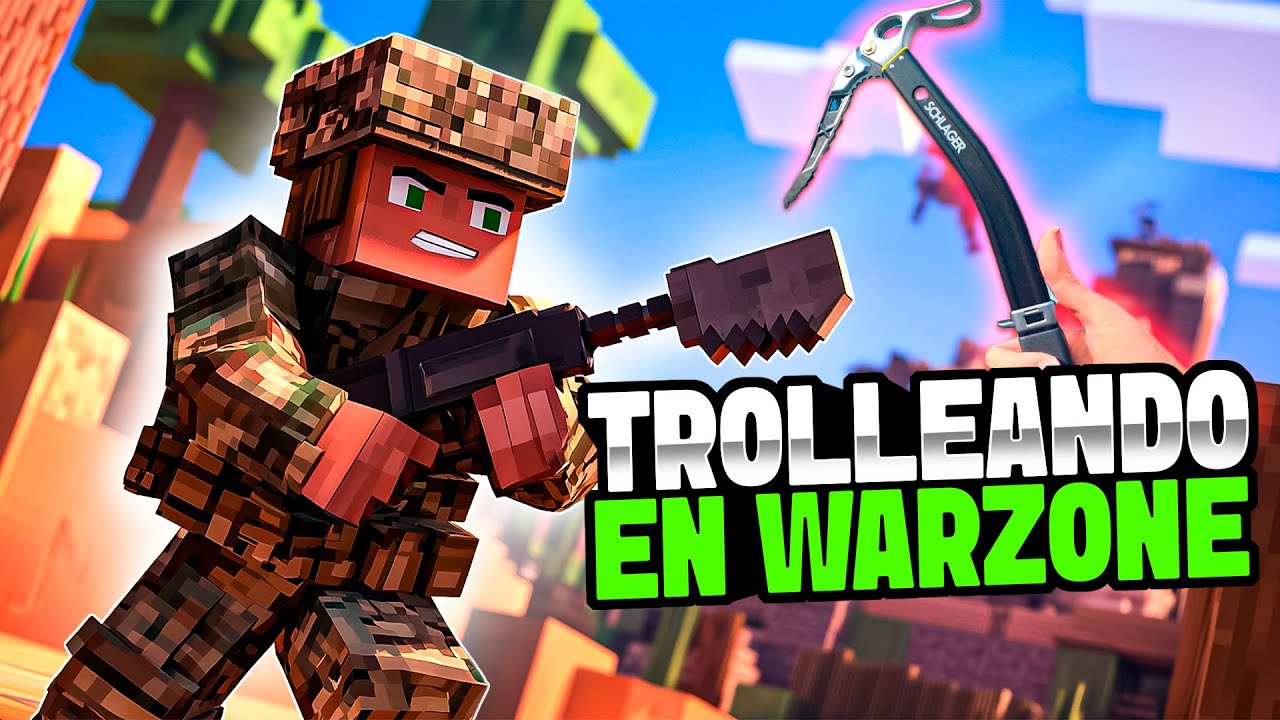 Se FUSIONA WARZONE con MINECRAFT - YouTube