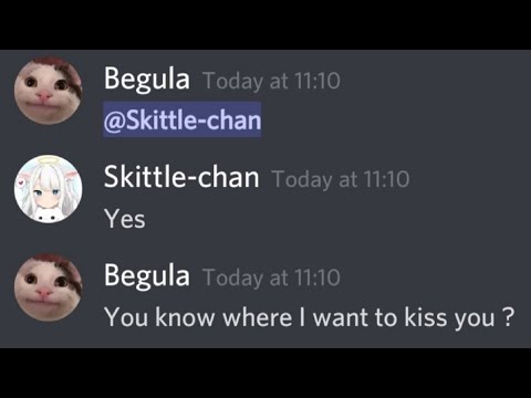 Beluga wants to kiss Skittle-chan - YouTube