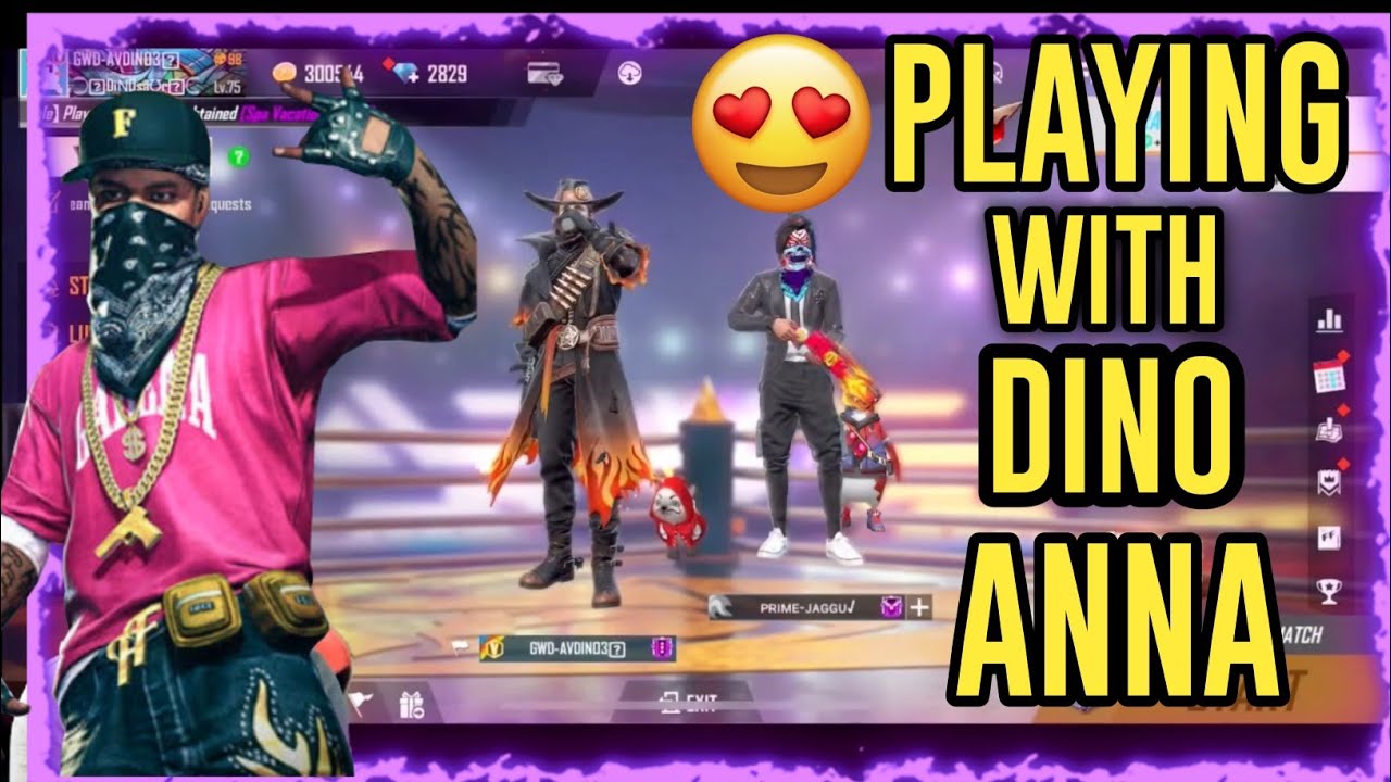 PLAYING WITH GAMING WITH DINO ANNA || GWD AV DINO || DUO RANKED ...