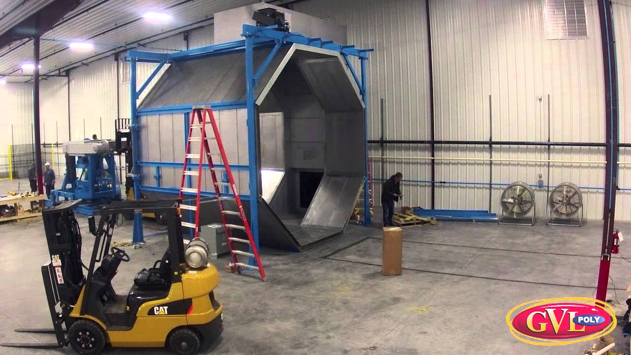 GVL Poly - Installation time lapse of Ferry 4600 2 Arm Shuttle - YouTube