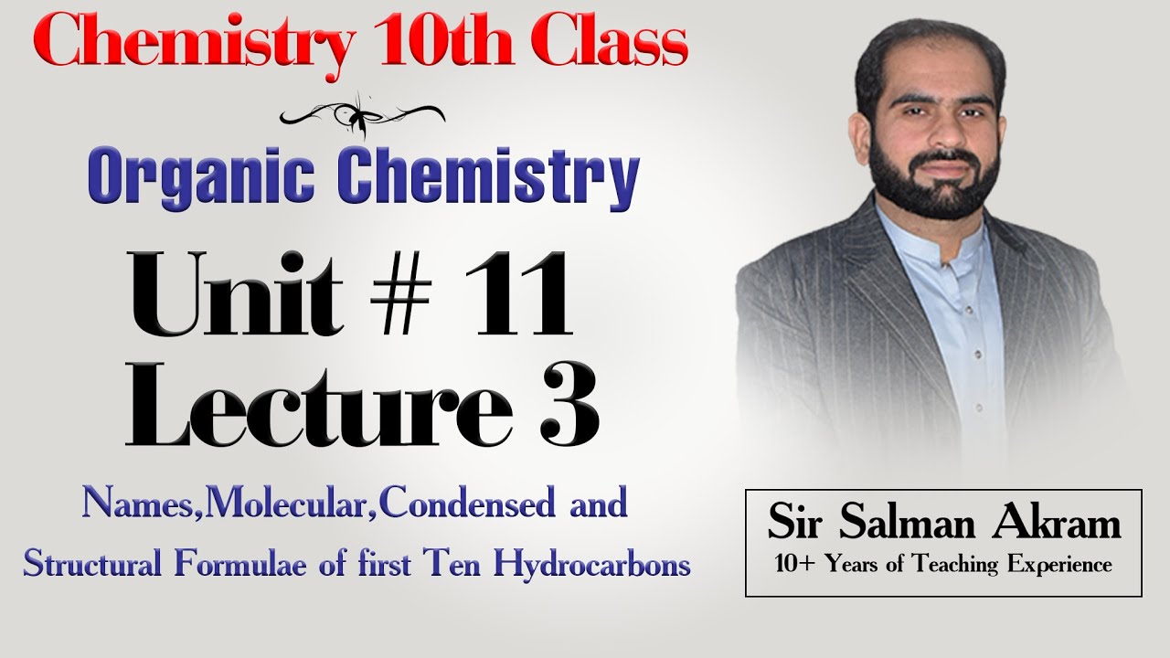 Names-Molecular-Condensed and Structural Formulae of first Ten ...