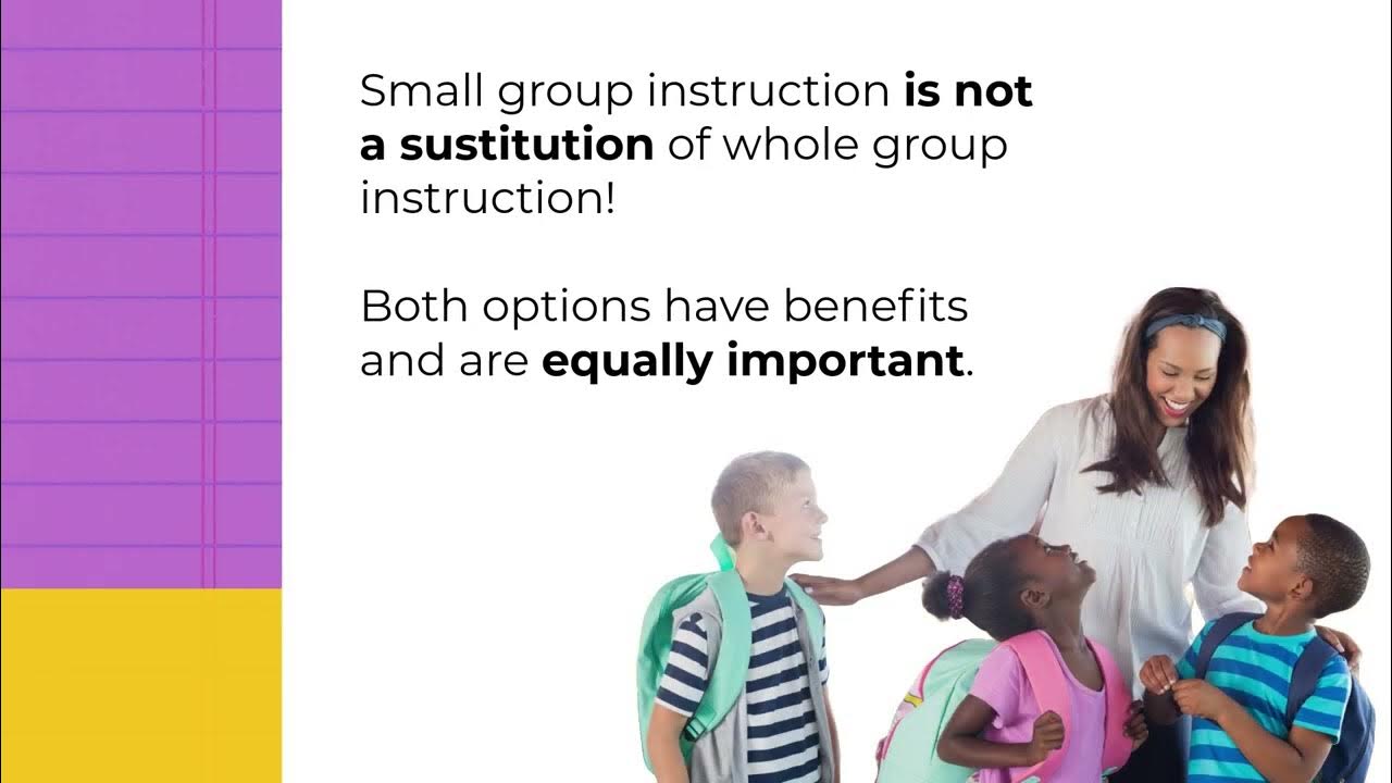 Small group Instruction Introduction to Module 1 - YouTube