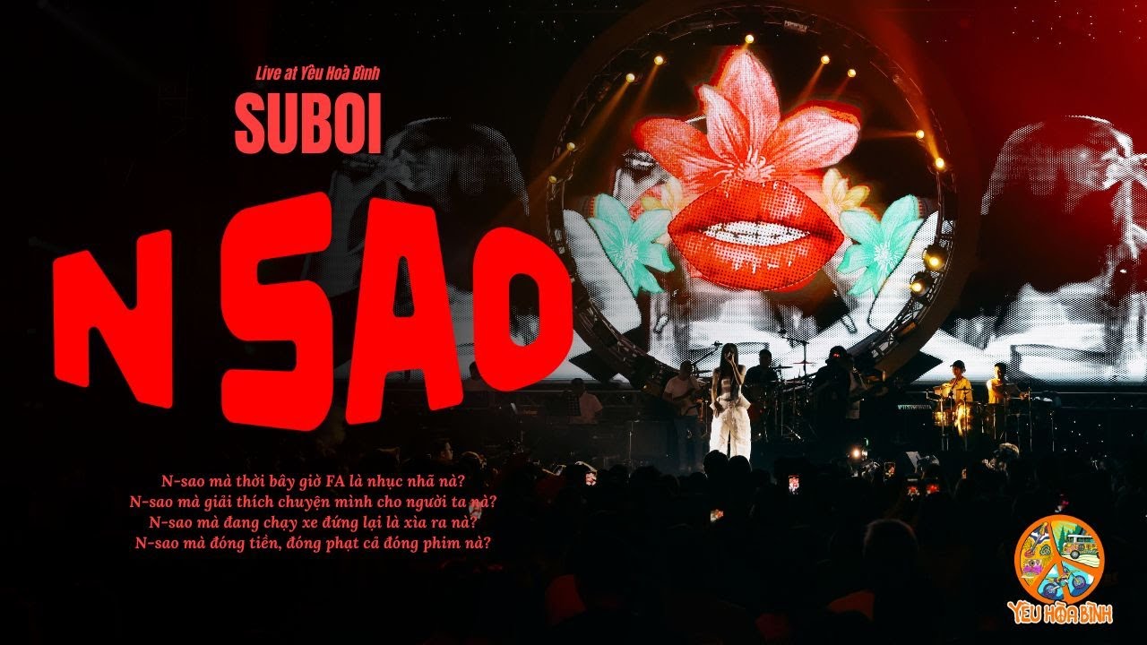 Suboi - N SAO? (Liveband Ver) | Live at Yêu Hoà Bình - YouTube