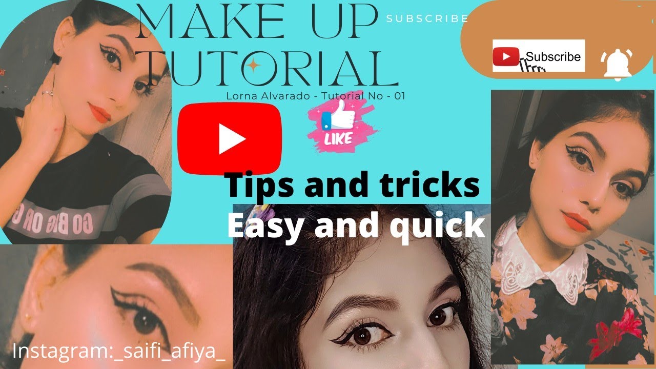 graphic eyeliner makeup tutorial easy and quick do subscribe for more # ...