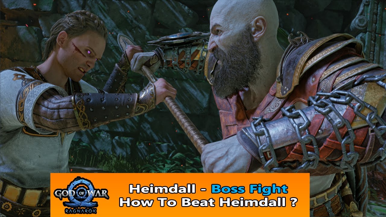 How To Beat Heimdall ? | Heimdall - Boss Fight | PS5 god of war ...