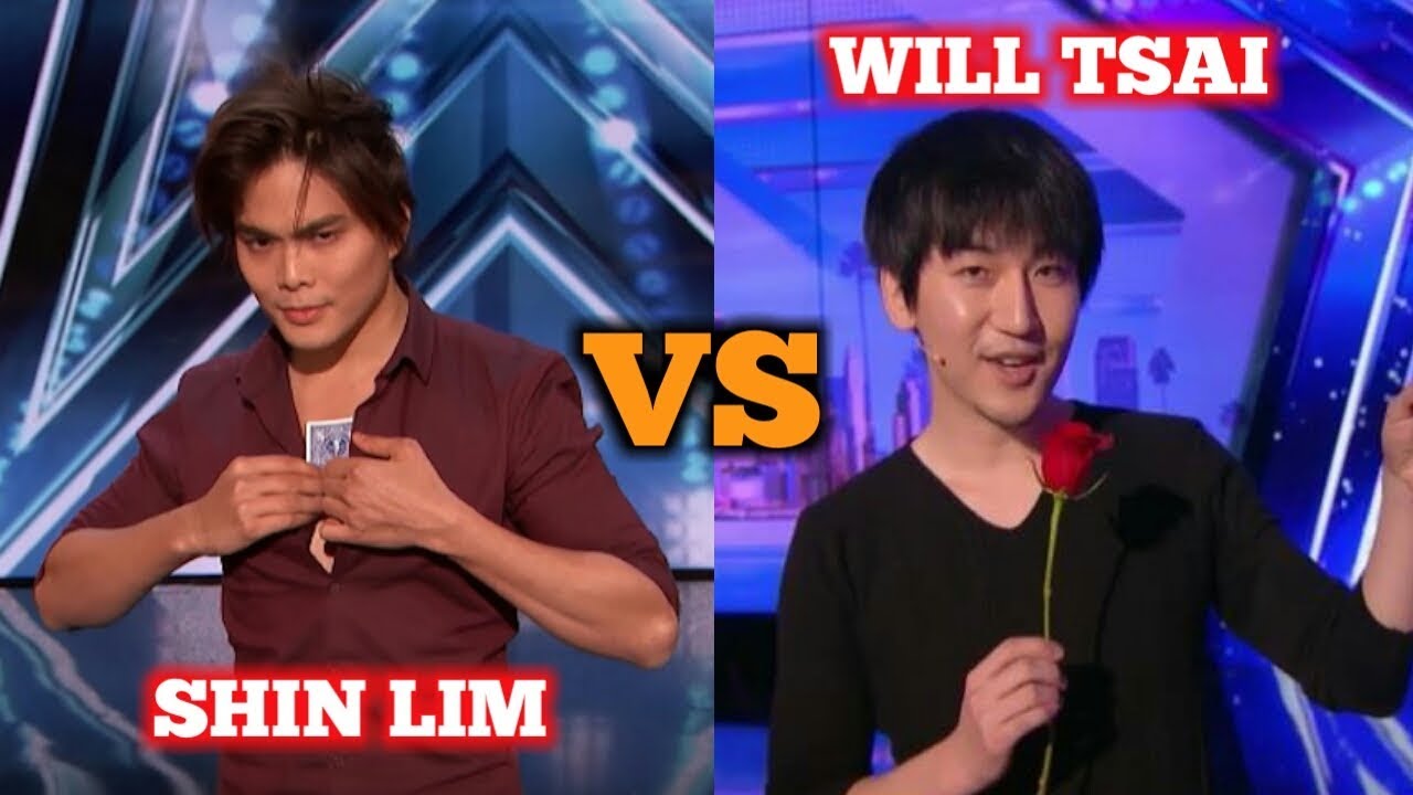 Shin Lim VERSUS Will Tsai - America's Got Talent Best Magician Of All ...