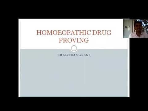 Homoeopathic drug proving - YouTube