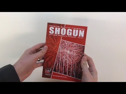 Shogun Fireworks 2019 Catalog - First Look! - YouTube