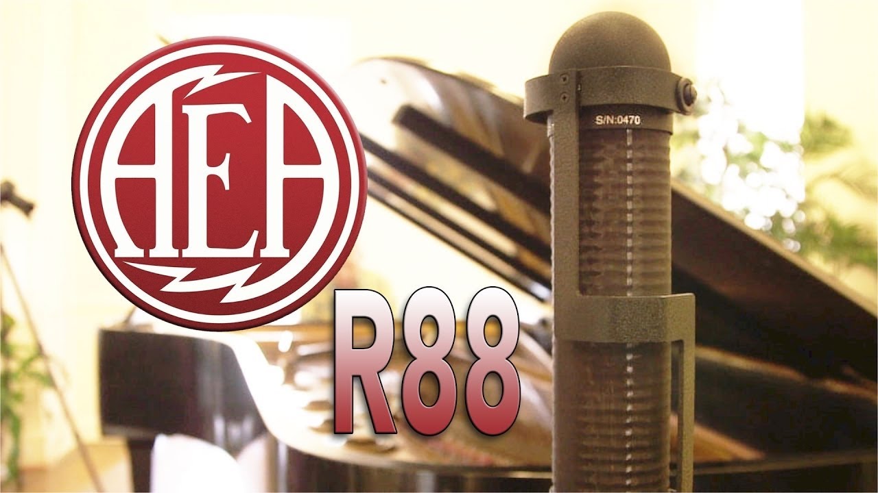 One mic - One Grand Piano - AEA R88 - April Showers - YouTube
