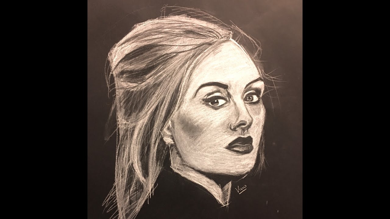 Drawing Adele - YouTube