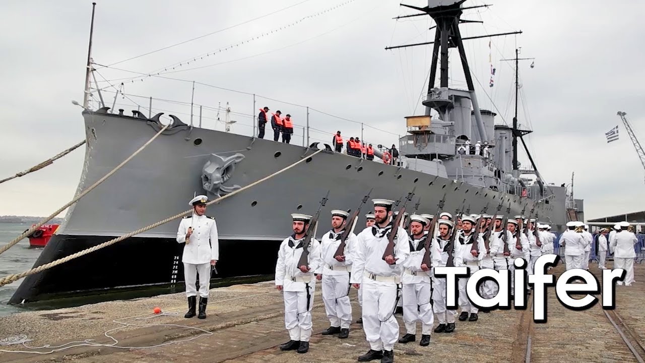 Το Θρυλικό Θωρηκτό Αβέρωφ στην Θεσσαλονίκη | Historic Century-old Naval ...