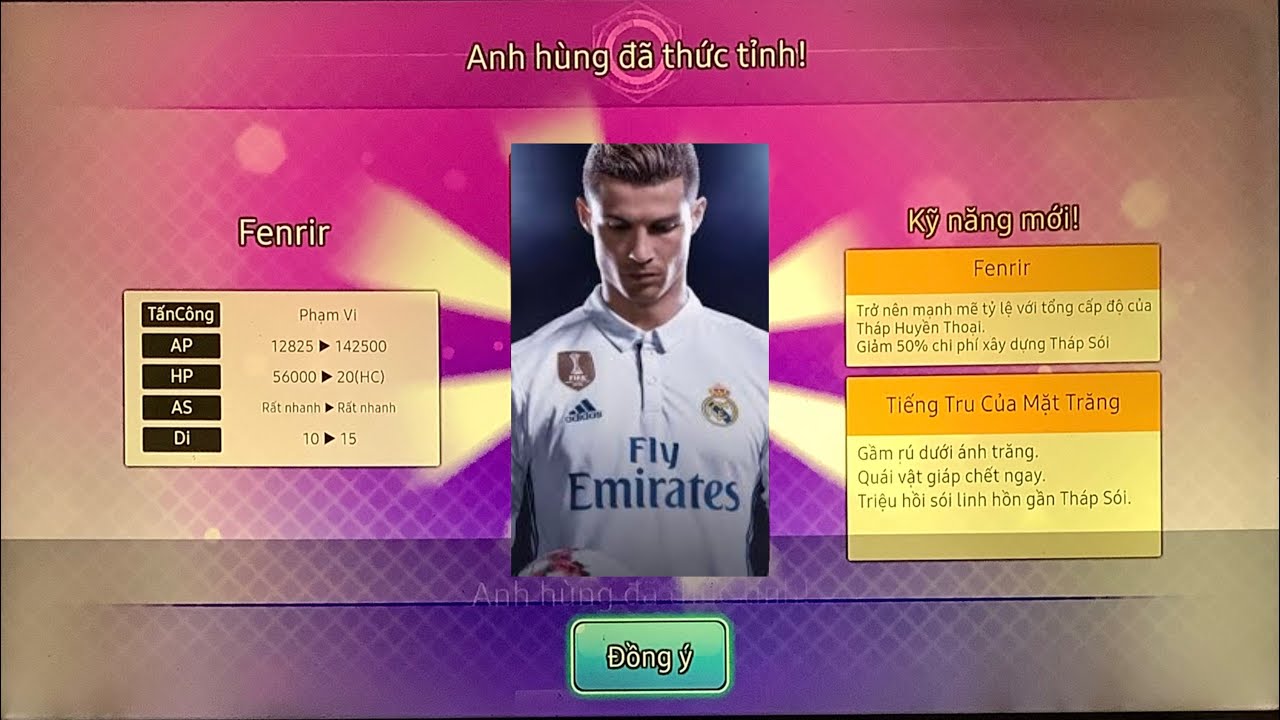 Thức tỉnh Ronaldo AWK đầu tiền cả server GTD | gold tower defence ...