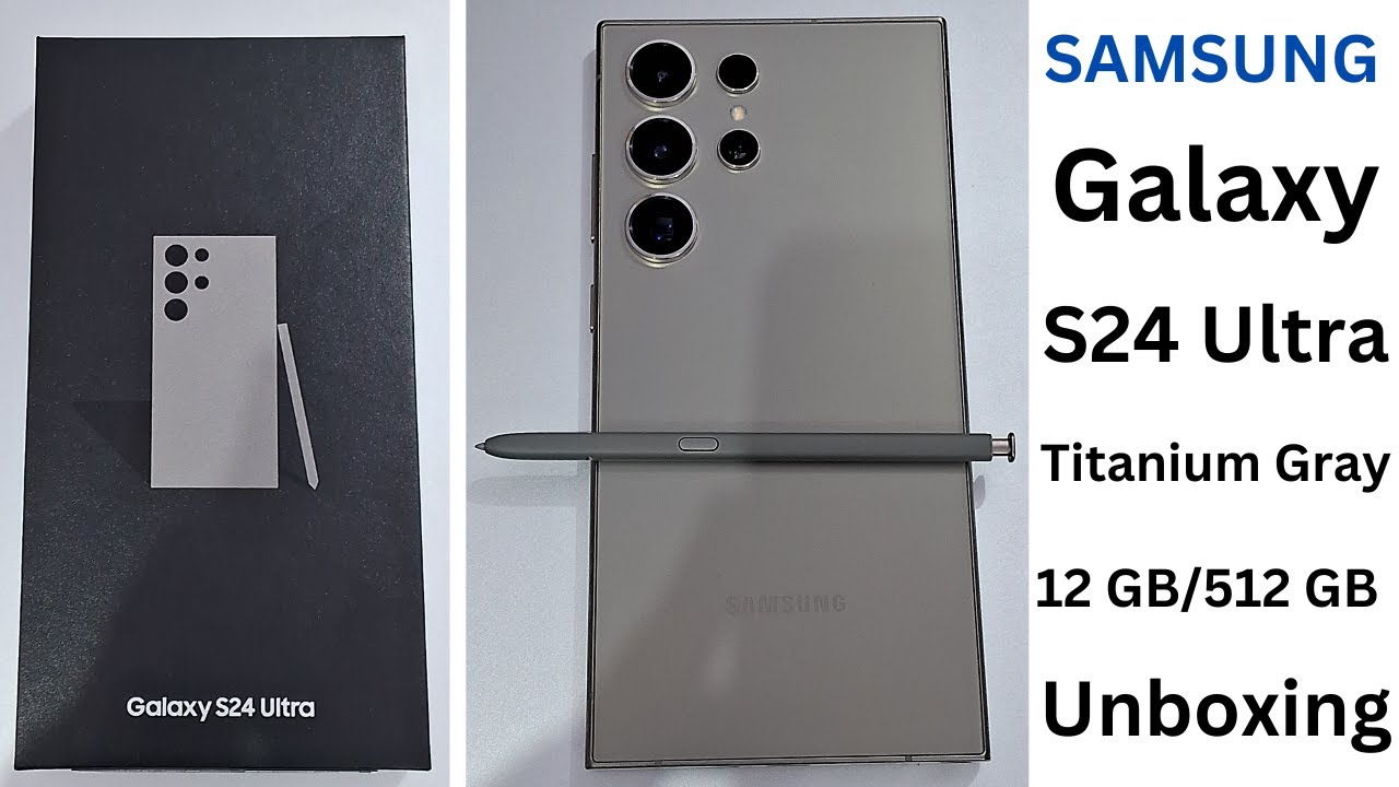 S24 Ultra || Samsung || Galaxy || Unboxing || Setup - YouTube