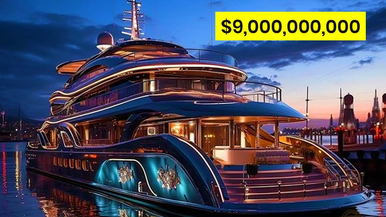Inside The $9,000,000,000 Most Insanely Expensive Yachts - YouTube